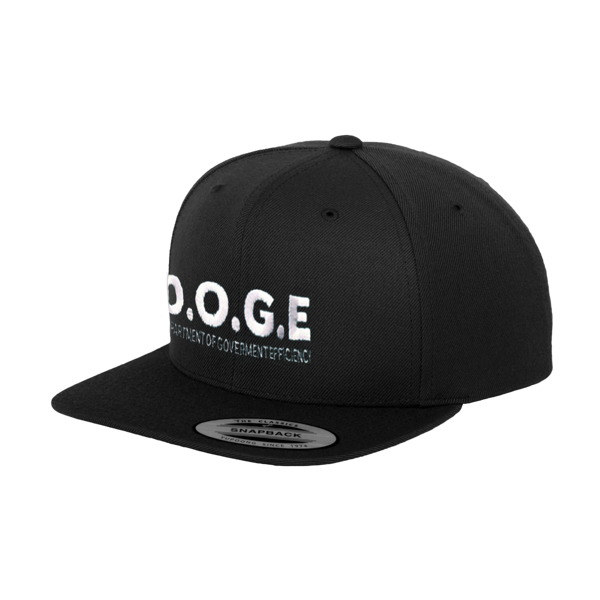 Cap "D.O.G.E" – Schwarz, Statement-Stick, One-Size – Marc Friedrich ...